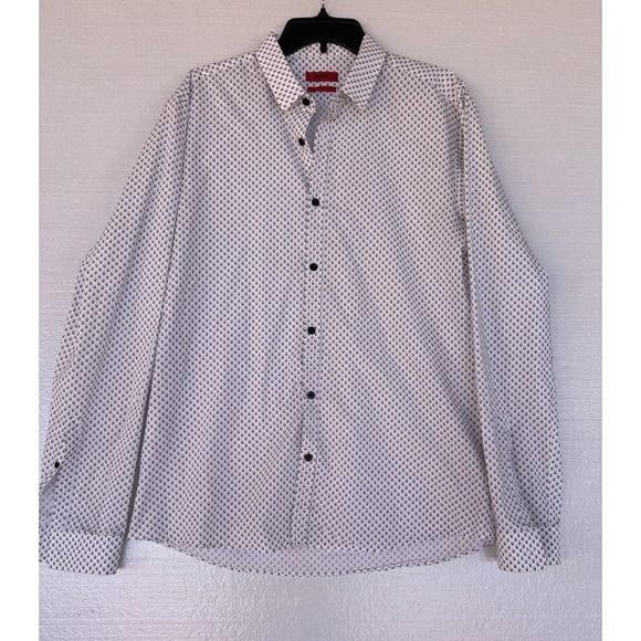 Hugo Boss | Shirts | Mens Xl Hugo Boss Slim Fit With Skull Print See ...
